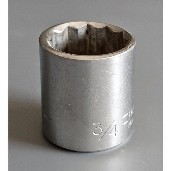 craftsman | Other | Craftsman Usa 34 2 Point 38 Drive Shallow Chrome ...